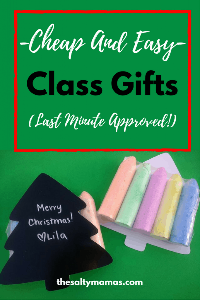 Cheap and Easy Kindergarten and Preschool Class Gifts