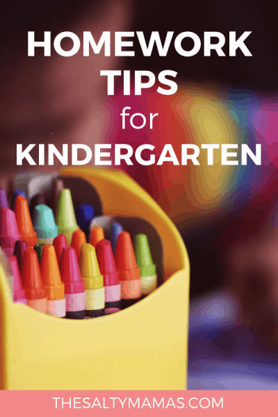 Kindergarten Homework Help (No Tears! Less Stress!) – The Salty Mamas