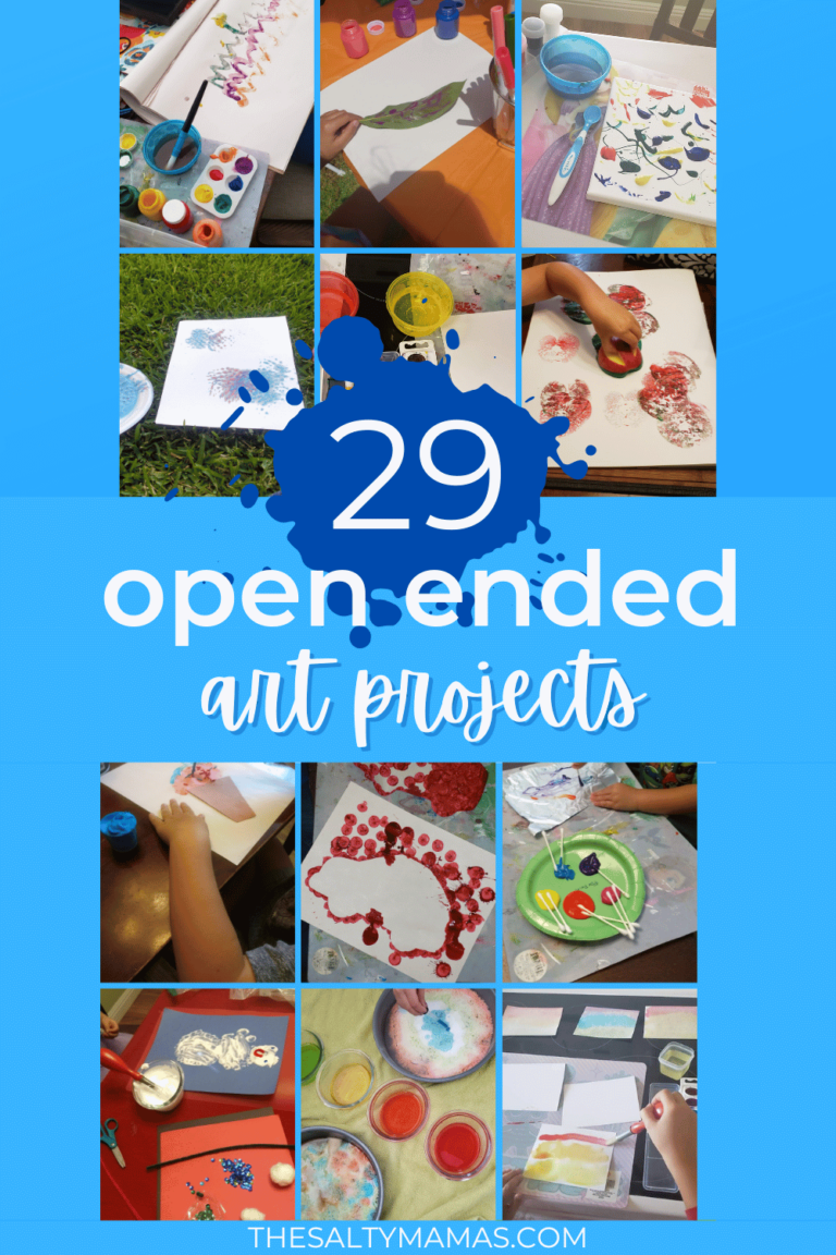 Open Ended Art Activities for Preschoolers – The Salty Mamas