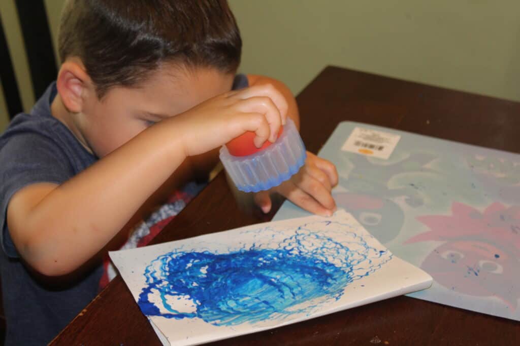 Stamp Art Project for Kids Using Cookie Cutters – The Salty Mamas