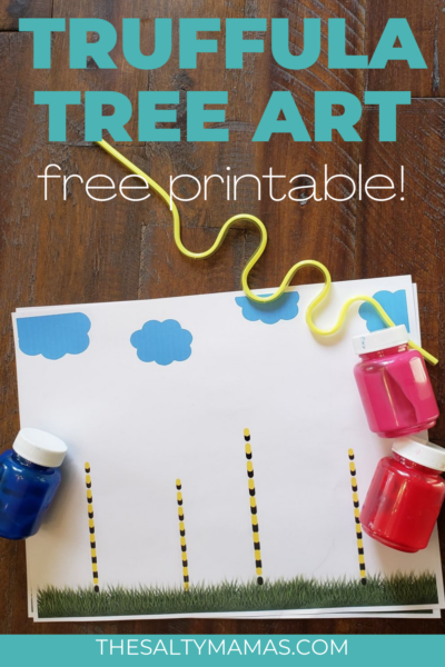 Truffula Tree Art Project for Preschoolers – The Salty Mamas