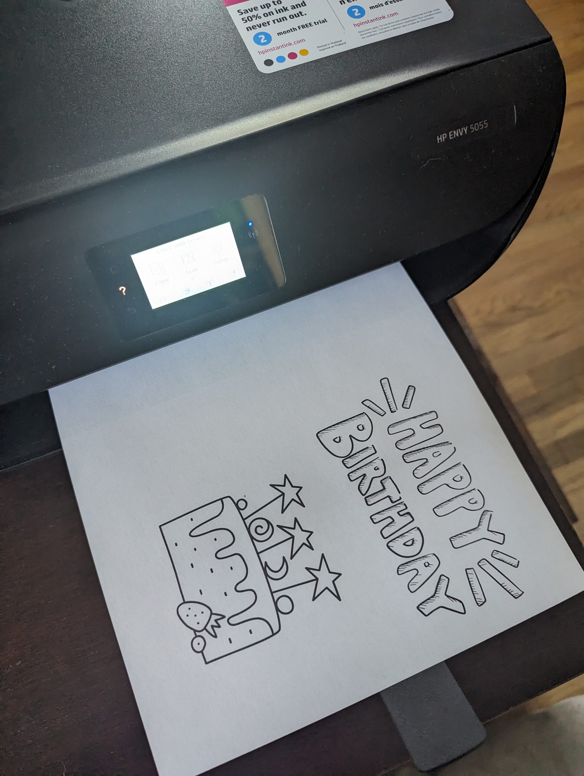 Free, Printable Birthday Cards for Kids to Color – The Salty Mamas