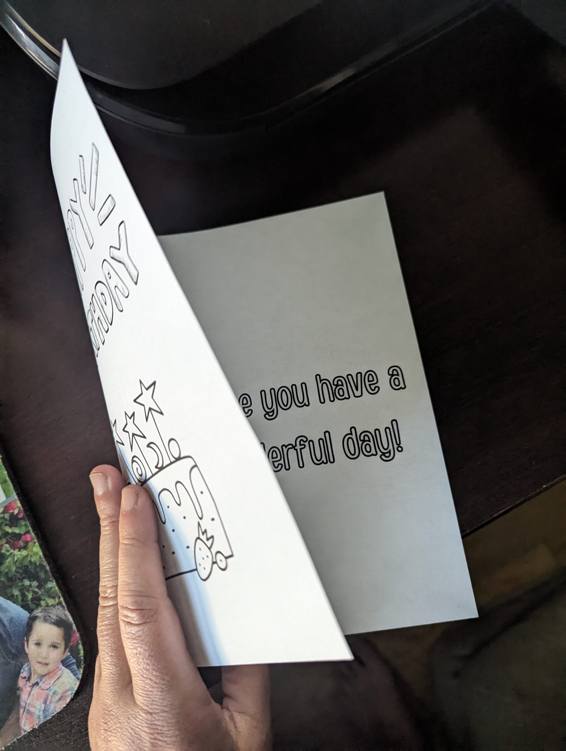 Free, Printable Birthday Cards for Kids to Color – The Salty Mamas